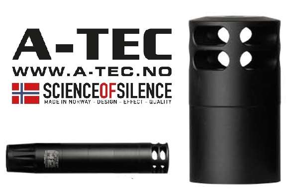 A-TEC MÜNDUNGSBREMSE FÜR HERTZ 2 SCHALLDÄMPFER BIS .375 | waffen-baumann.de