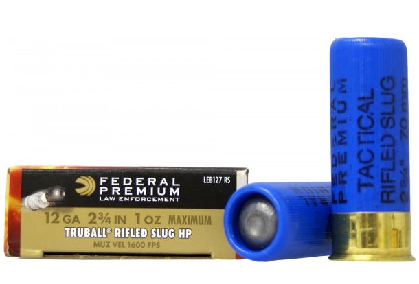 FEDERAL TACTICAL RIFLED SLUGS 12/70 28GRAMM 432GRS BALL SLUG, VPE ...